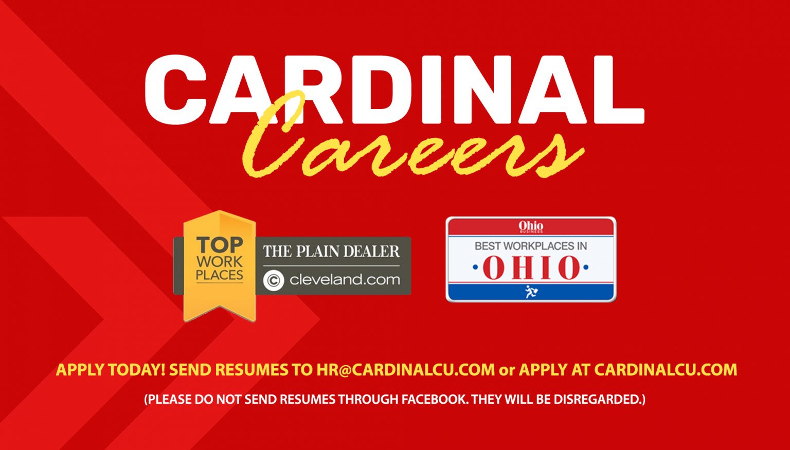Career Opportunities - Cardinal Credit Union