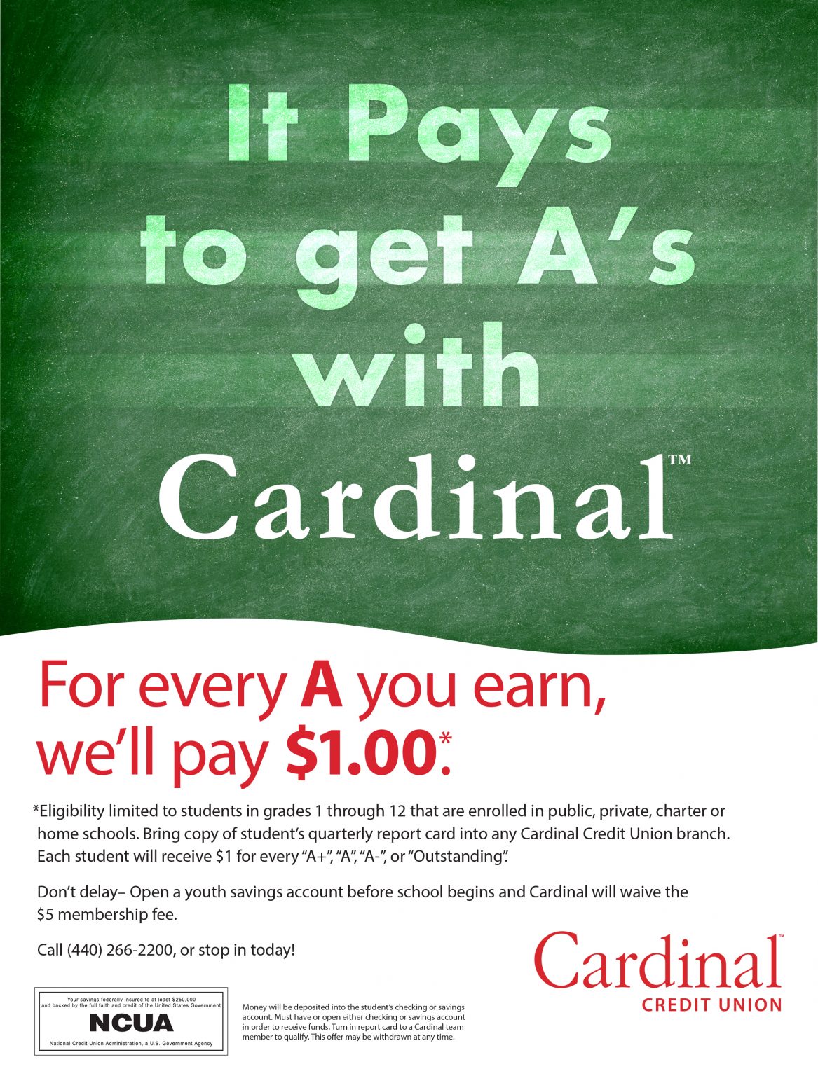 High School & College | Cardinal Credit Union