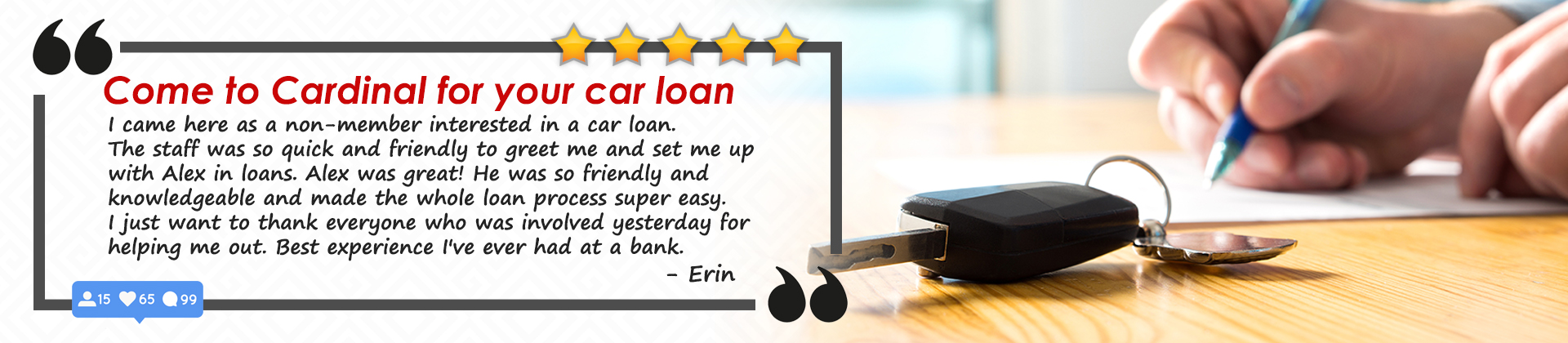 Great Rates. Superior Service. - Cardinal Credit Union